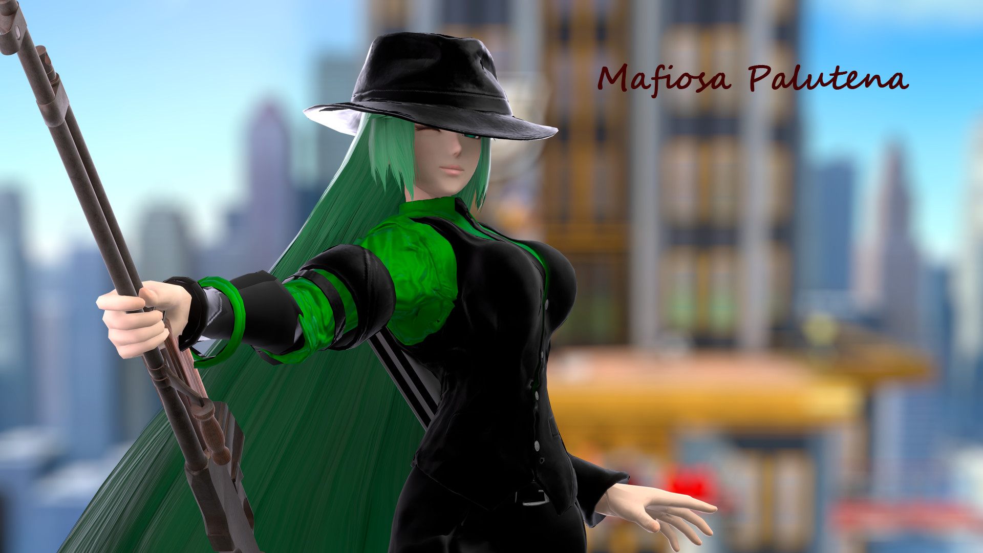 Mafiosa Palutena Mod for Super Smash Bros. Ultimate | SSBU Mods
