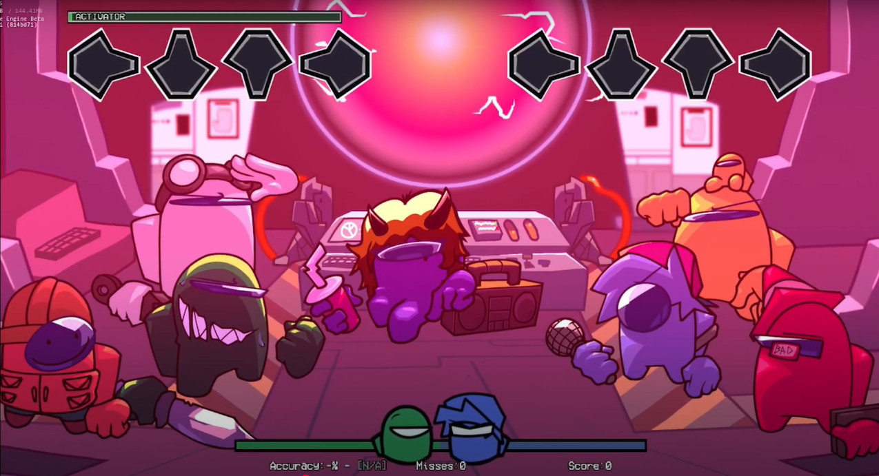 Impostor! Mania [ KIIRO ] Mod for Friday Night Funkin' | FNF Mods