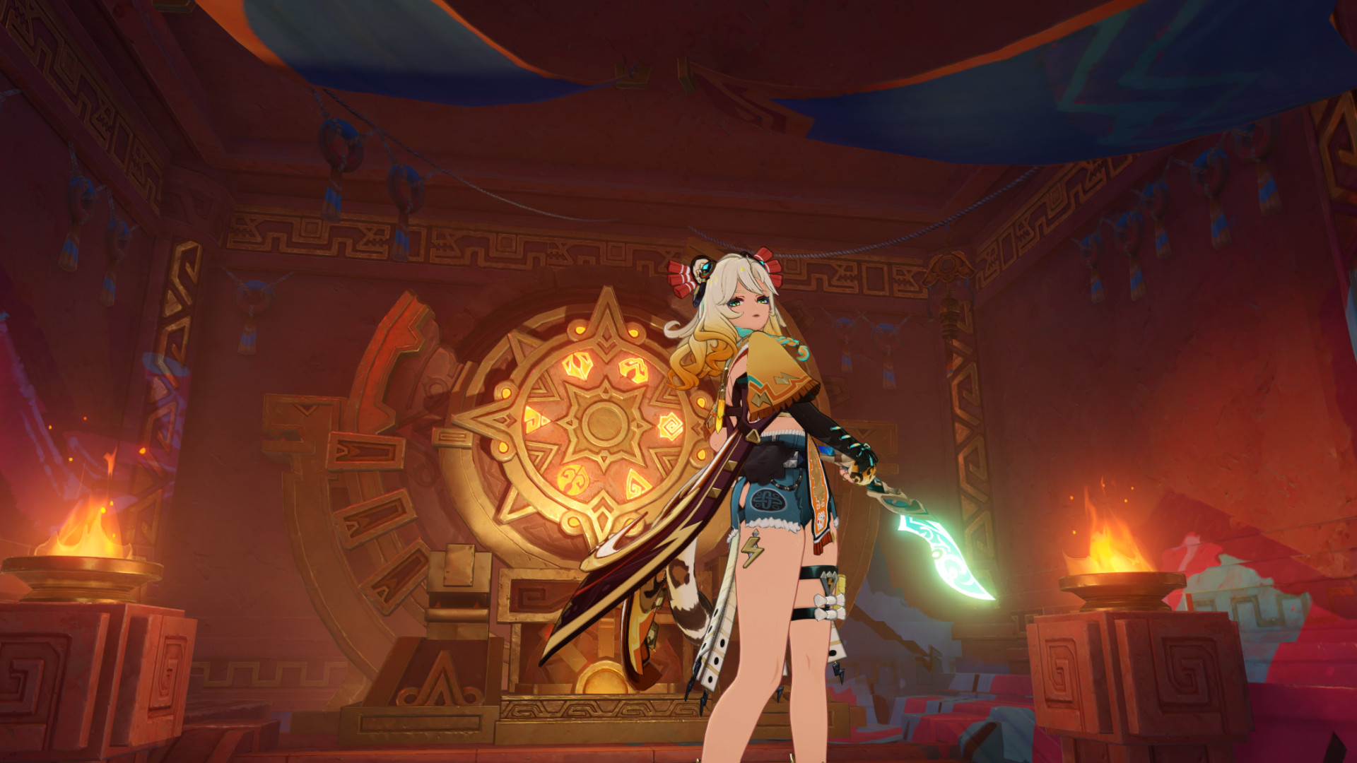 Blacksmith Xilonen (partial redesign) Mod for Genshin Impact | GI Mods