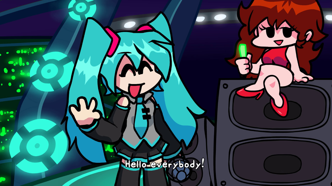 [V-Slice Port: PC/Mobile] Miku Mod Mod for Friday Night Funkin' | FNF Mods