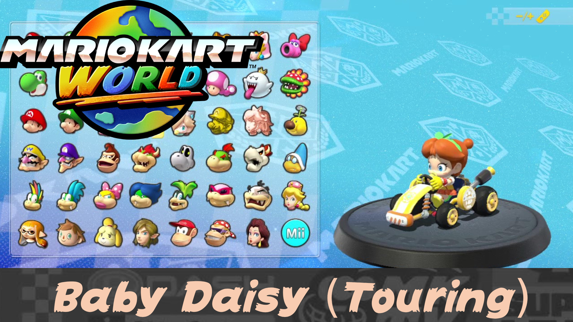 Baby Daisy (Touring) in Mario Kart 8 Deluxe Mod for Mario Kart 8 Deluxe ...
