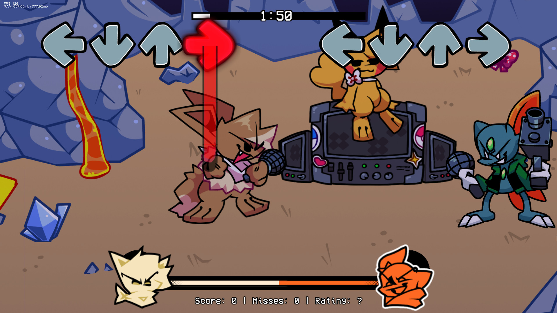 funkmon skins in eevee funkin patch + extra song Mod for Friday Night ...