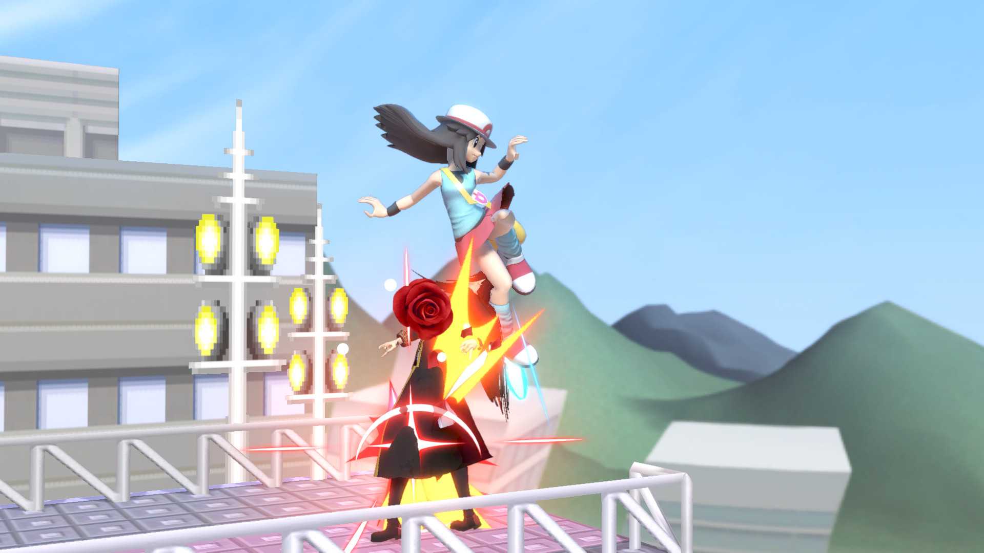 Leaf /Female Pokemon Trainer over Daisy (Request) Mod for Super Smash ...
