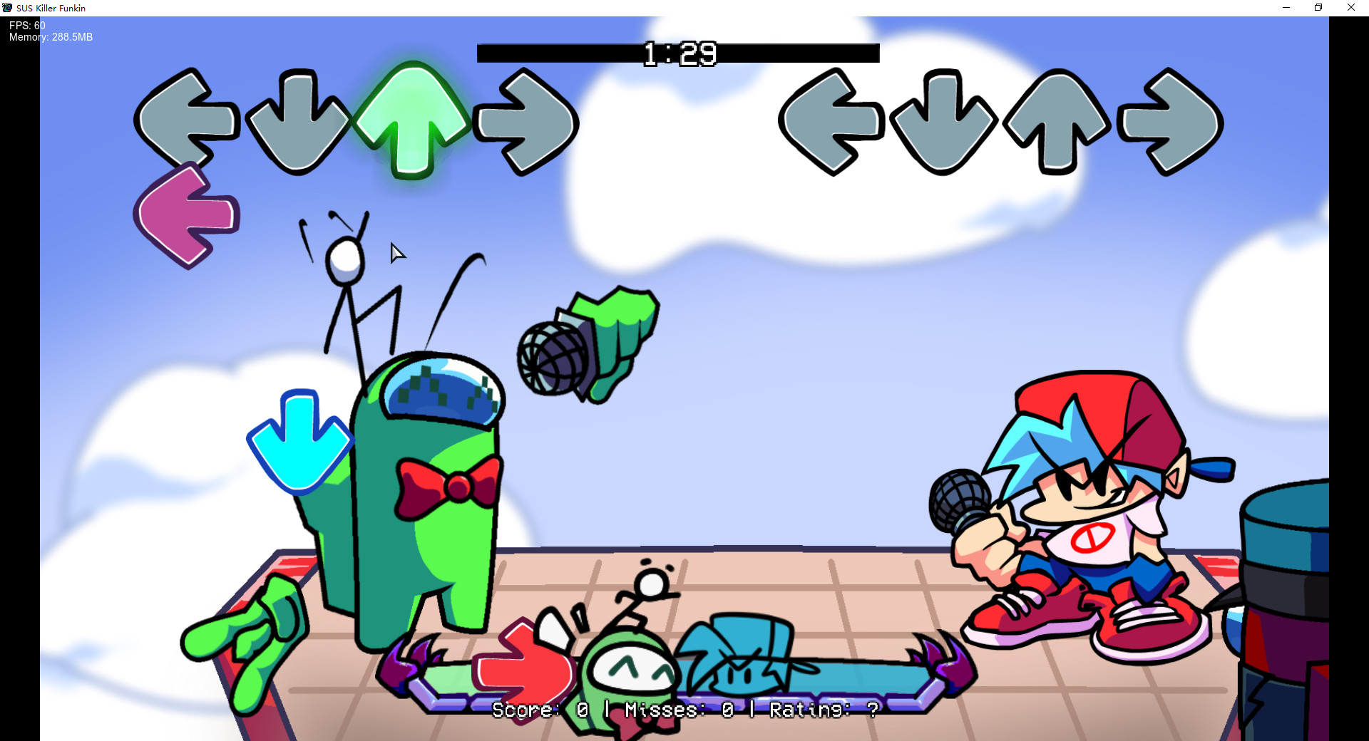 SUS Killer Funkin' V1 Mod for Friday Night Funkin' | FNF Mods