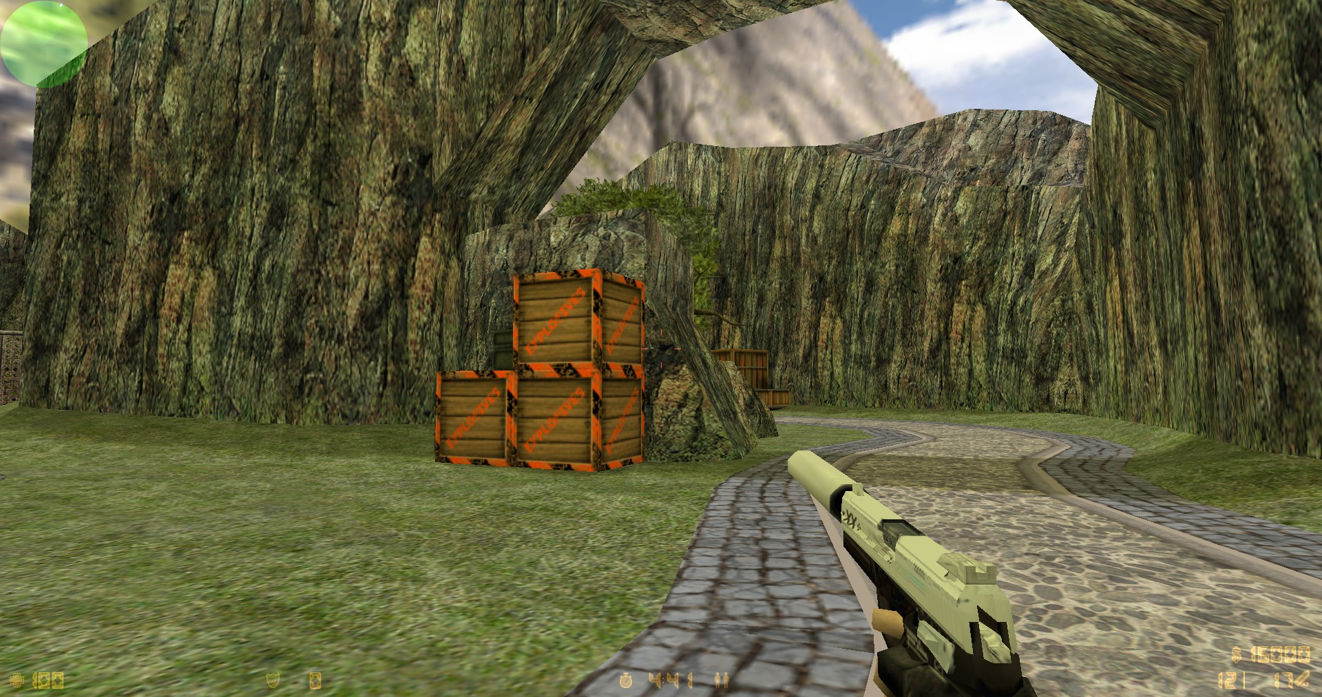 USP-S Printstream vanilla reskin Mod for Counter-Strike 1.6 | CS1.6 Mods