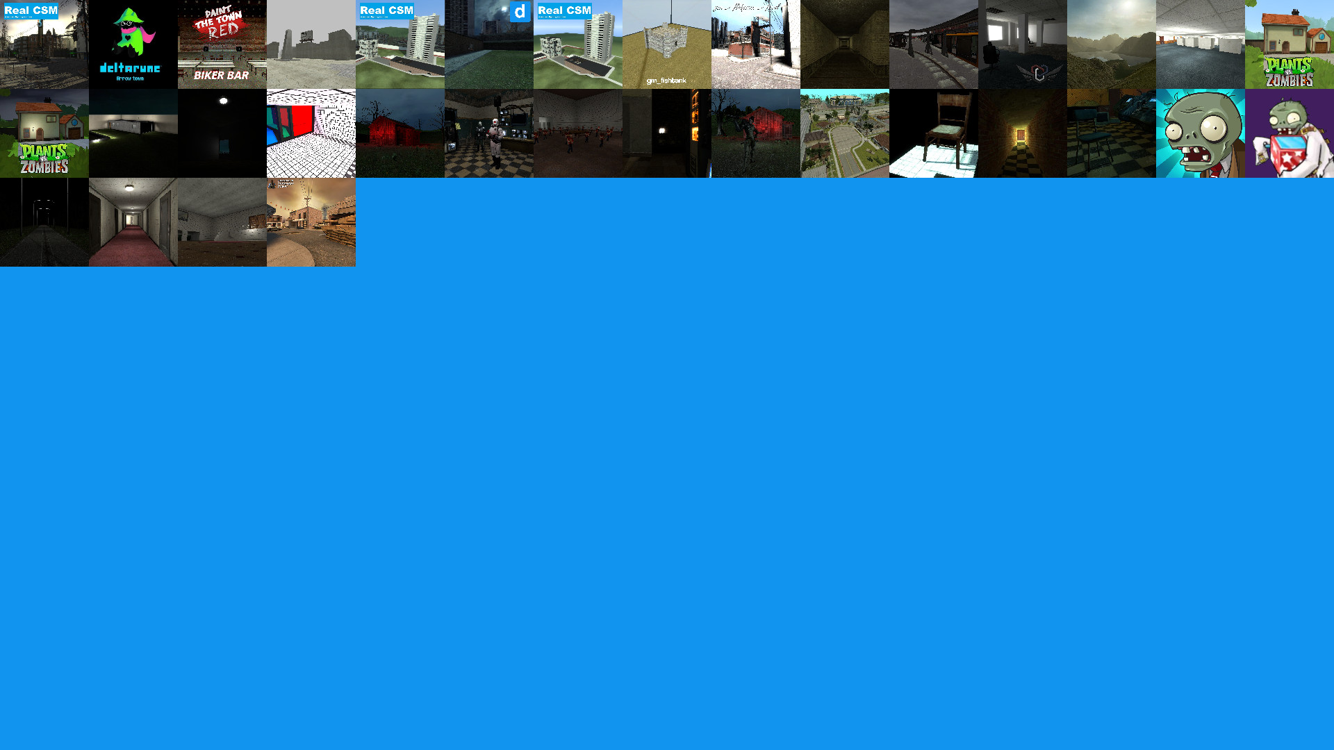 Some maps thumbnails! Mod for Garry's Mod | GMod Mods