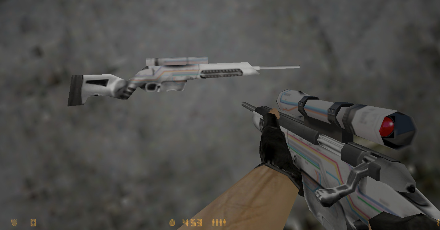 Rapid Transit Scout vanilla reskin Mod for Counter-Strike 1.6 | CS1.6 Mods
