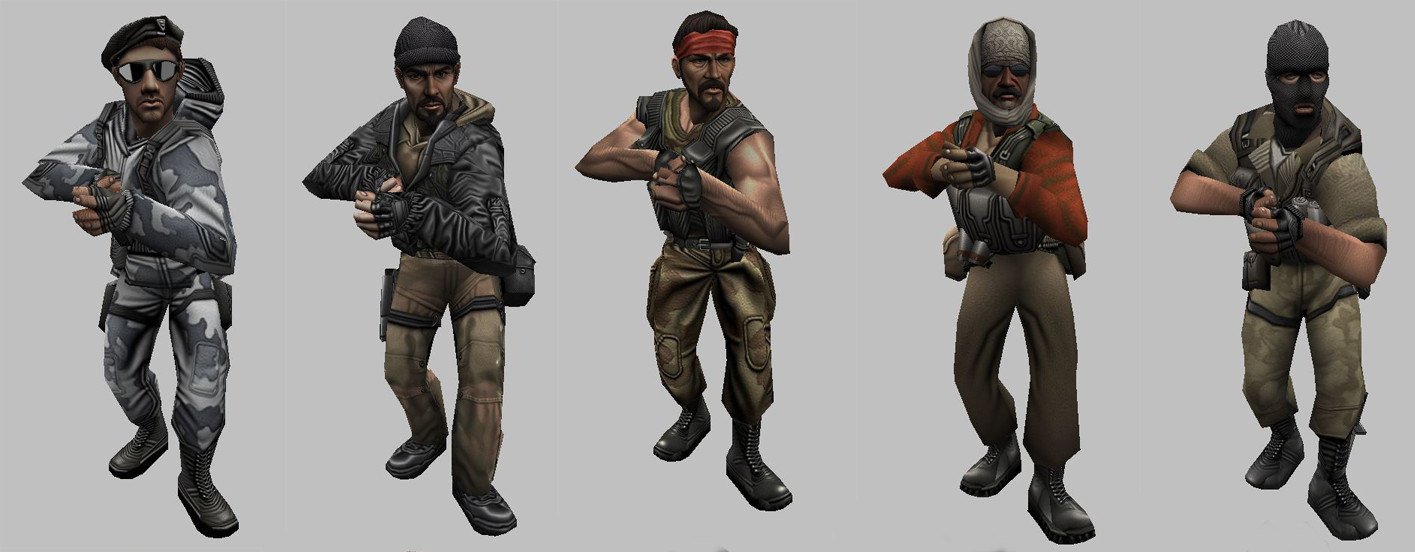 All player models retextured Mod for Counter-Strike: Condition Zero ...