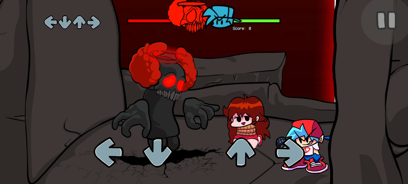 Tricky mobile 4k Mod for Friday Night Funkin' | FNF Mods