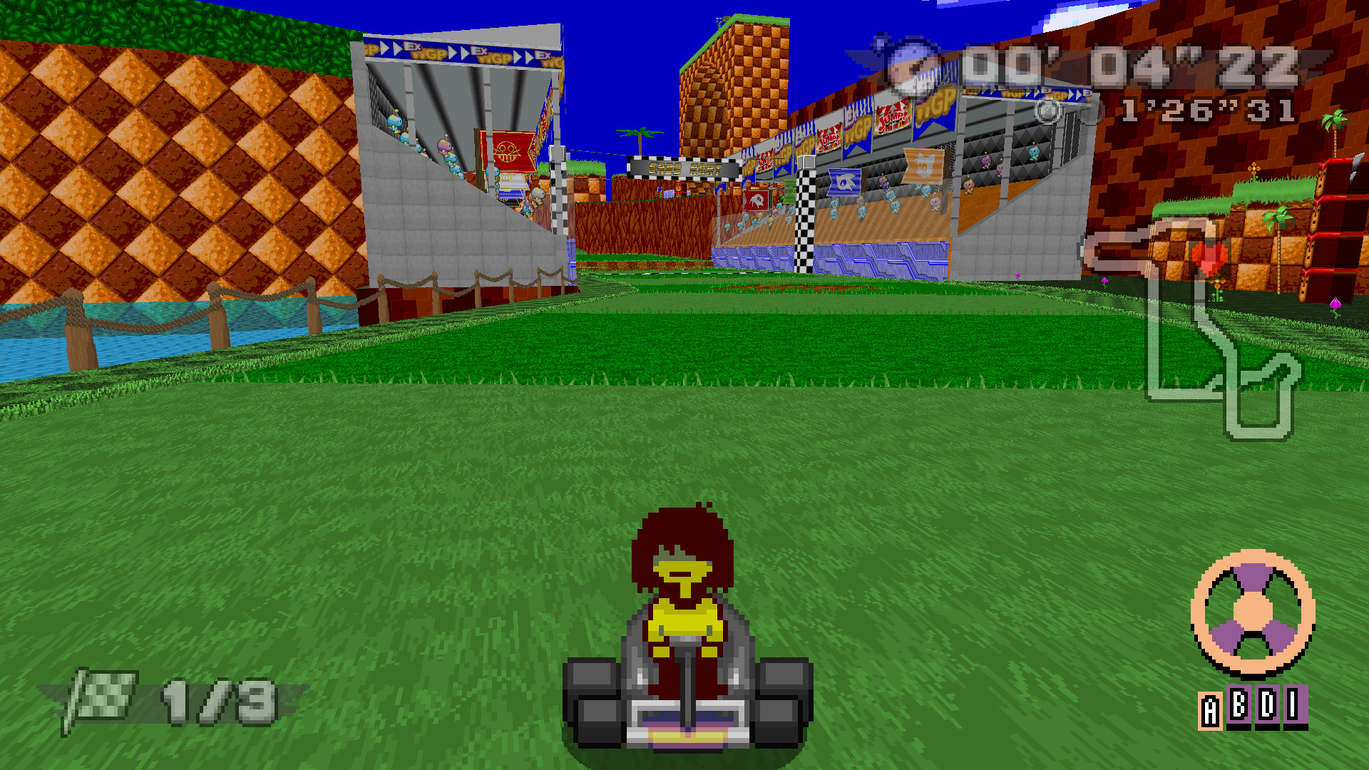 Kris Dreemurr Mod for Sonic Robo Blast 2 Kart | SRB2K Mods