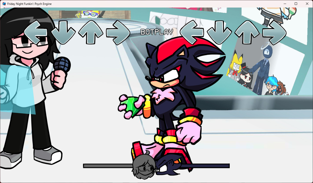 Cyber Sensation: But Shadow Sings It! Mod for Friday Night Funkin ...