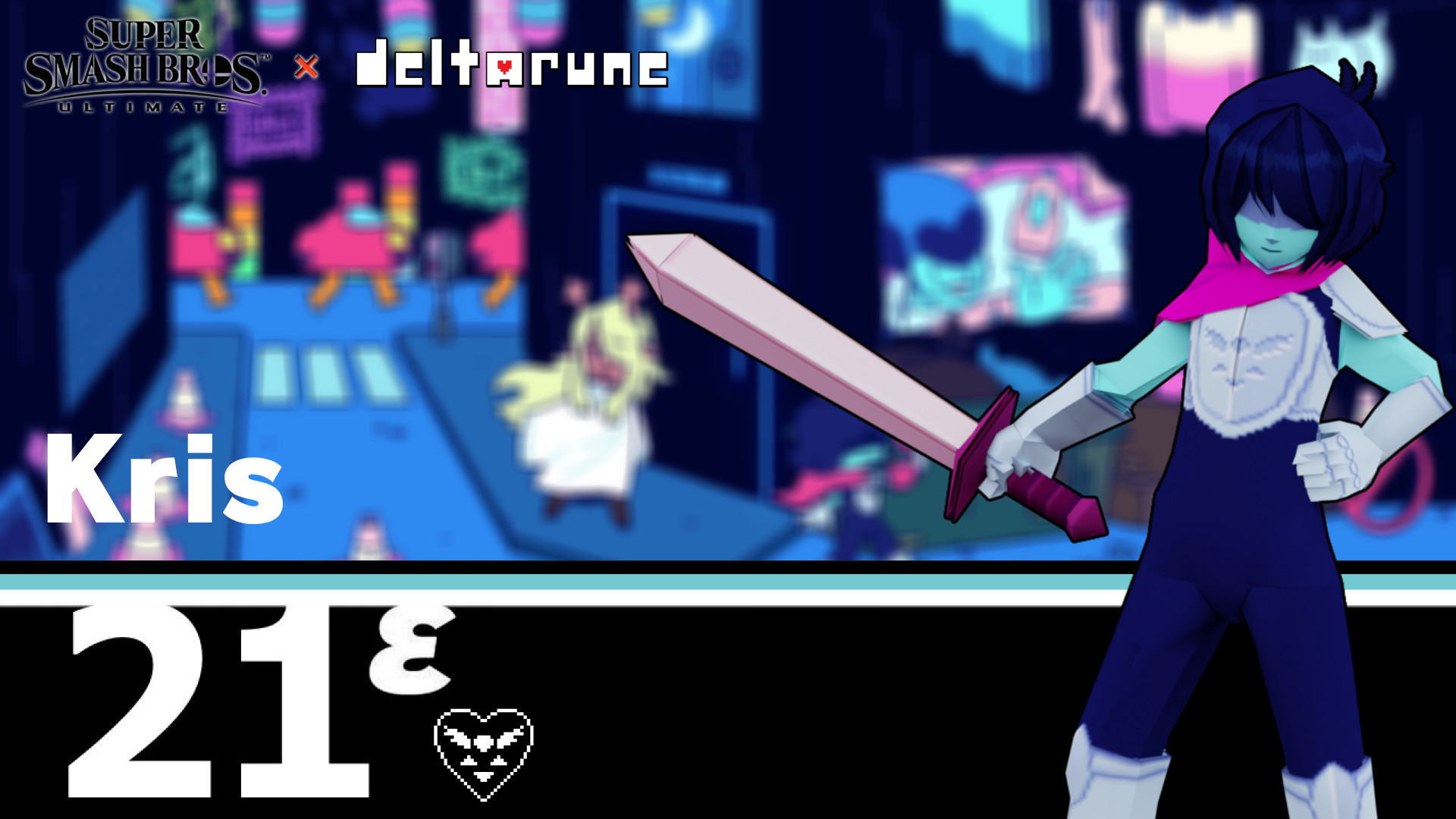 Deltarune Kris Mod for Super Smash Bros. Ultimate | SSBU Mods