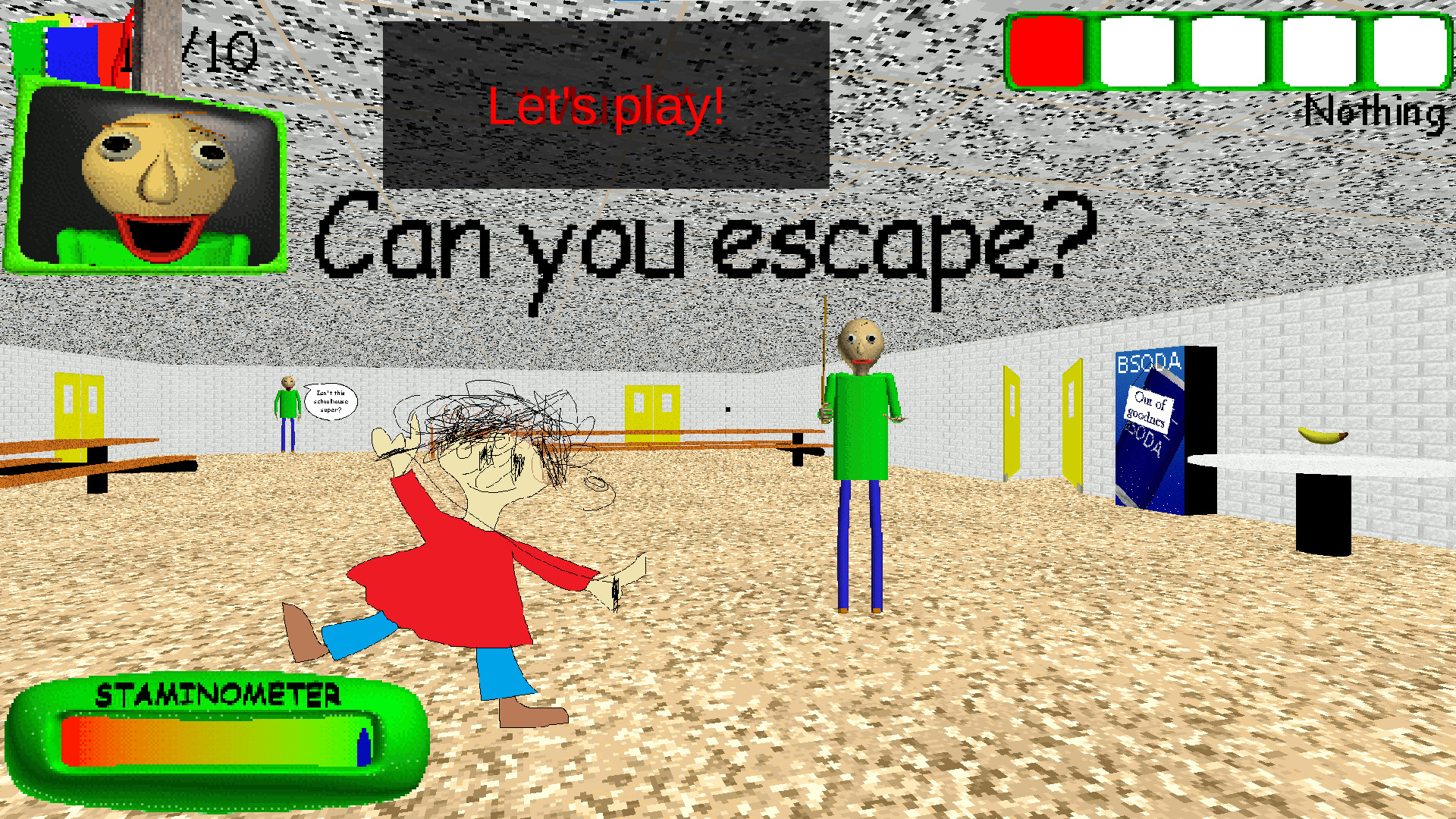 The MEGA Schoolhouse Mod for Baldi's Basics | Baldi Mods