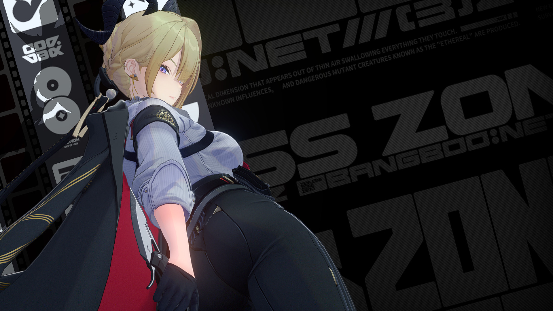 Evelyn With Zani Outfit Mod for Zenless Zone Zero | ZZZ Mods