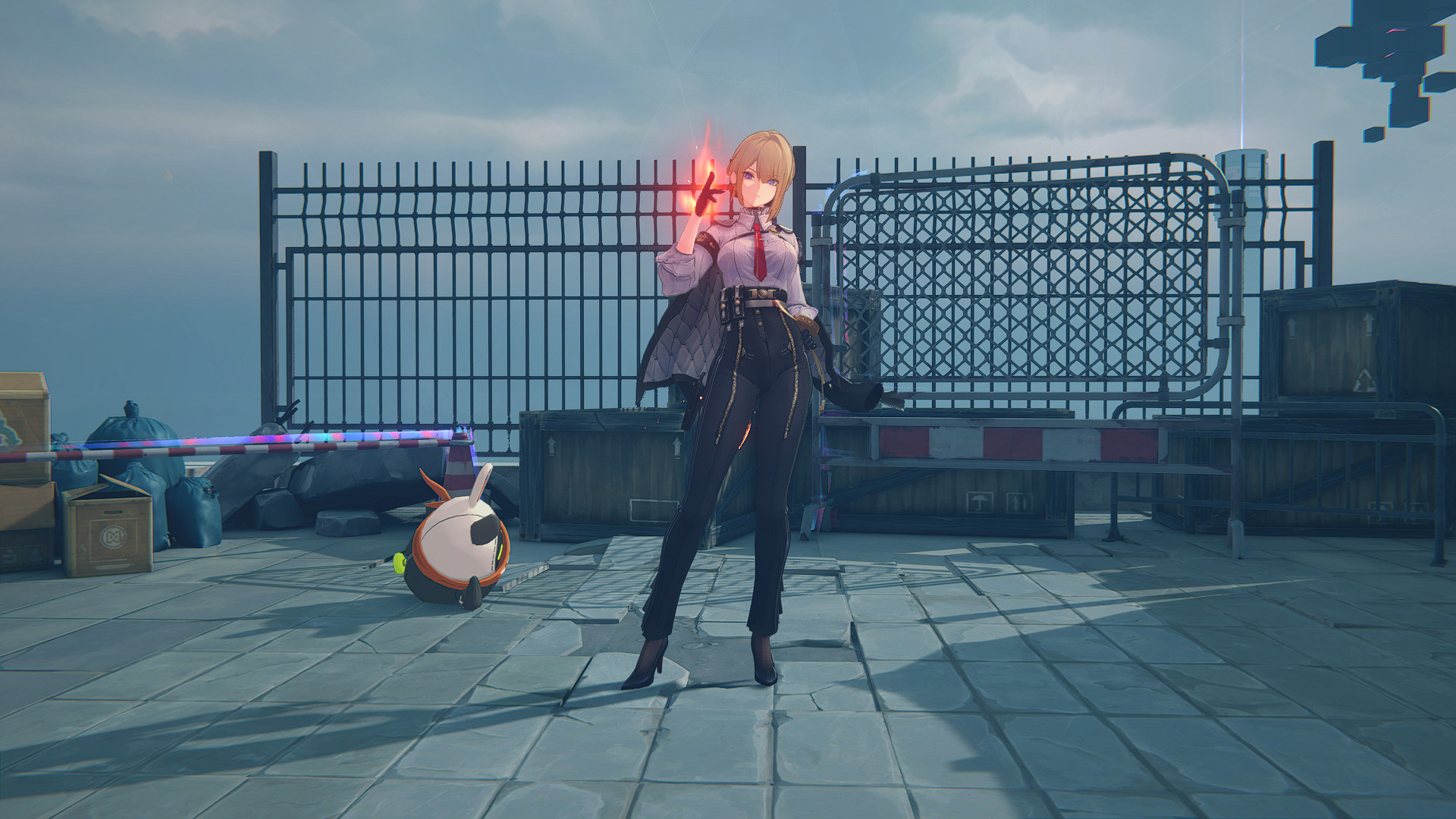 Evelyn With Zani Outfit Mod for Zenless Zone Zero | ZZZ Mods