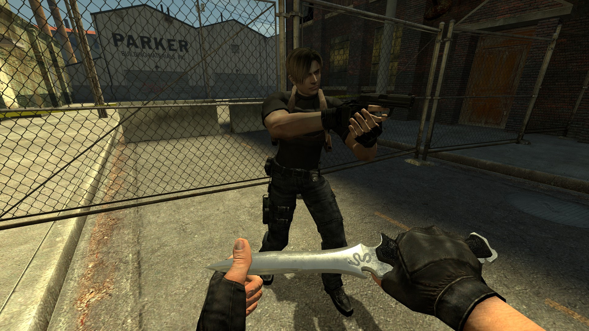 Leon Resident Evil 4 Mod for Counter-Strike: Source | CS:S Mods