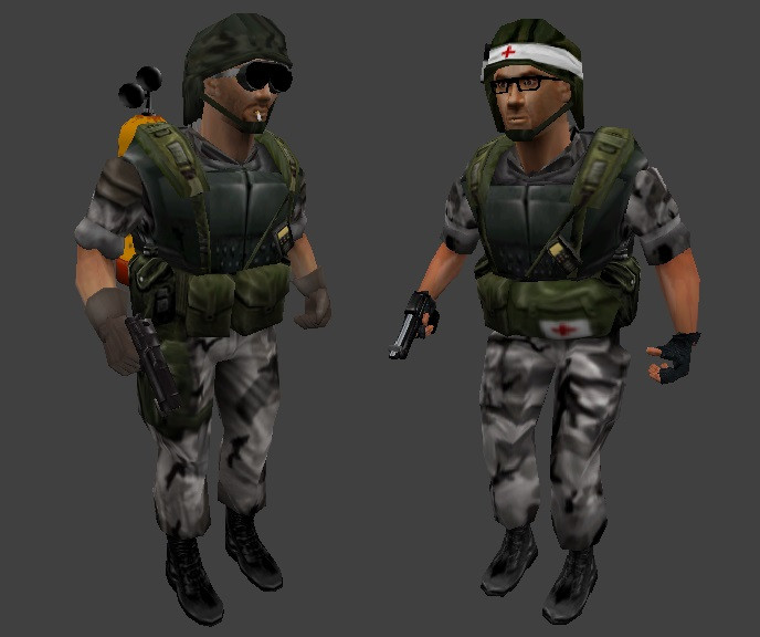 HD Medic and Torch Mod for Half-Life: Opposing Force | HL:OF Mods