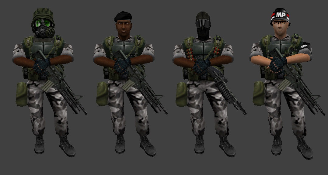HD OpFor Soldiers For Blue Shift Mod for Half-Life: Blue Shift | HL:BS Mods
