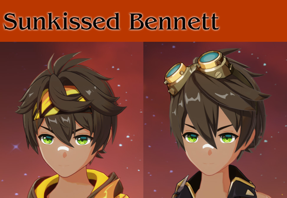 Sunkissed Bennett Mod for Genshin Impact | GI Mods