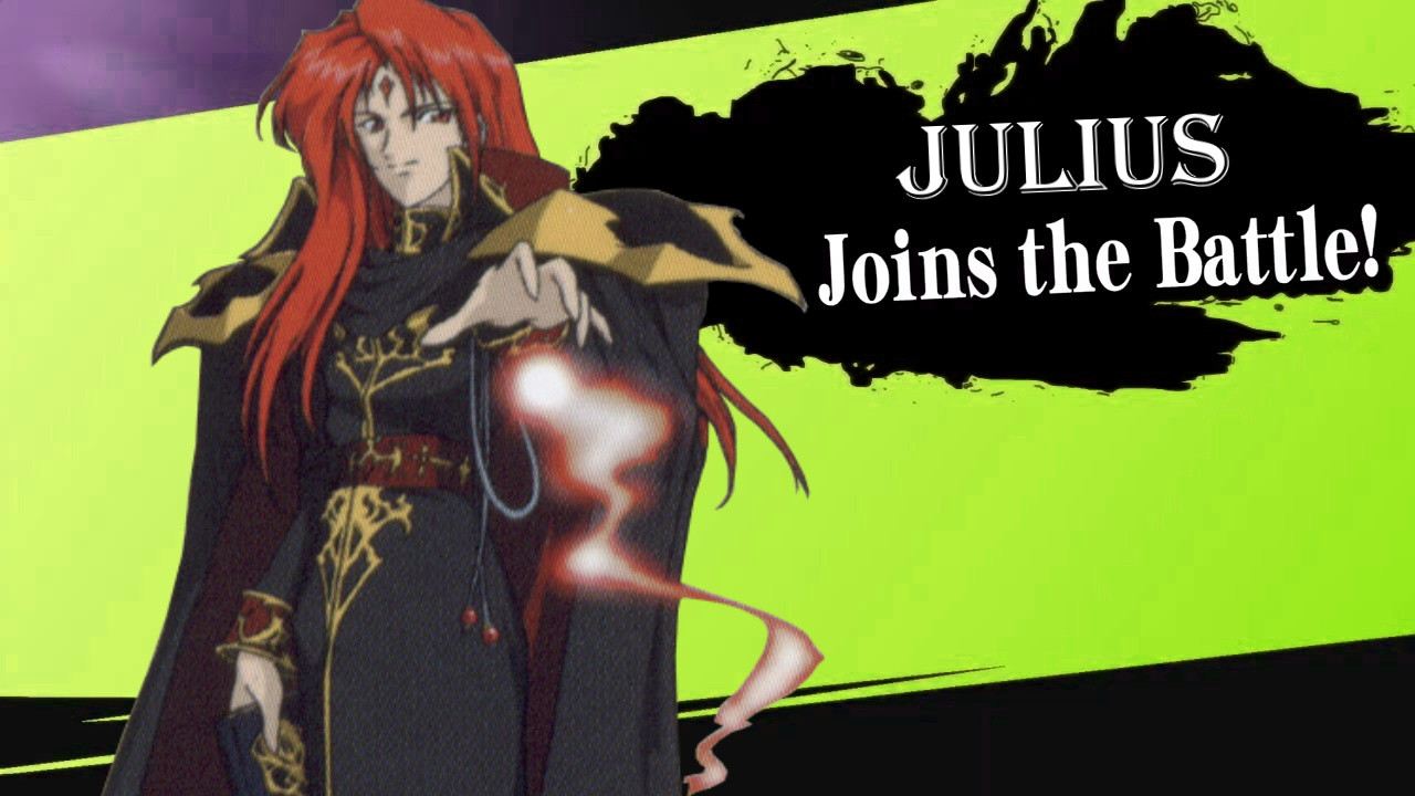 Prince Julius (Fire Emblem) over Bayonetta Mod for Super Smash Bros ...