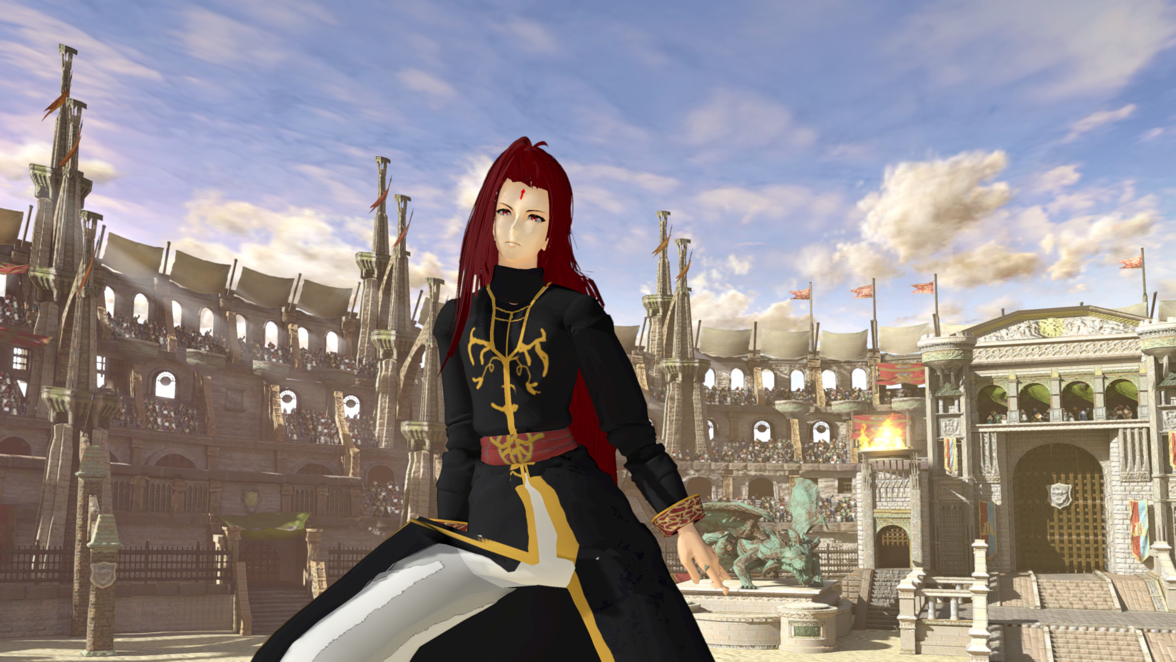 Prince Julius (Fire Emblem) over Bayonetta Mod for Super Smash Bros ...