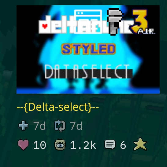 --{Delta-select}-- Mod for Sonic 3 A.I.R. | S3AIR Mods