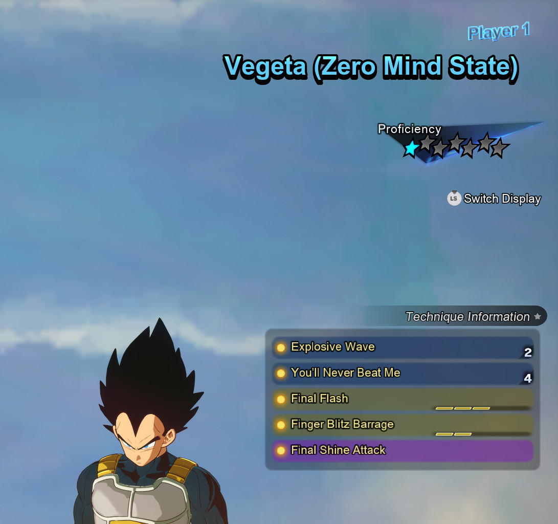 Zero Mind State Mod for Dragon Ball: Sparking! ZERO | DBSZ Mods