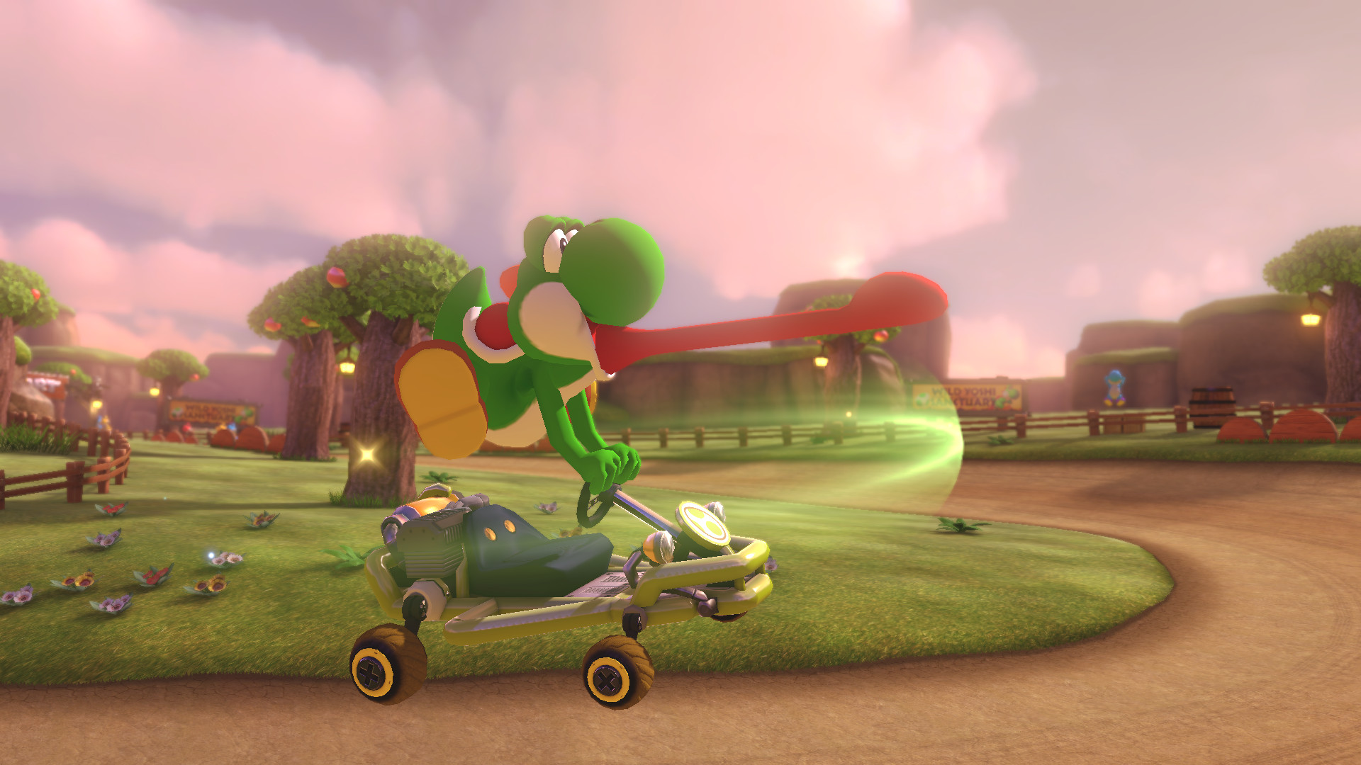 Wonder Yoshi Mod for Mario Kart 8 Deluxe | MK8D Mods