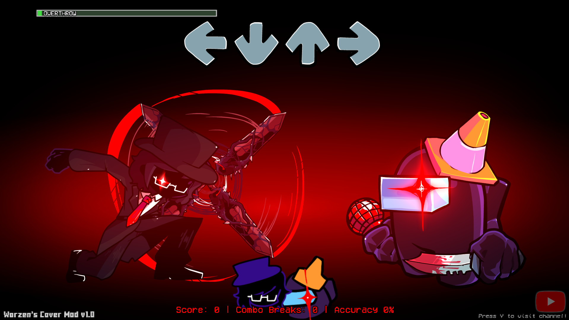 Worzen's Playable Cover Mod v1.0 Mod for Friday Night Funkin' | FNF Mods