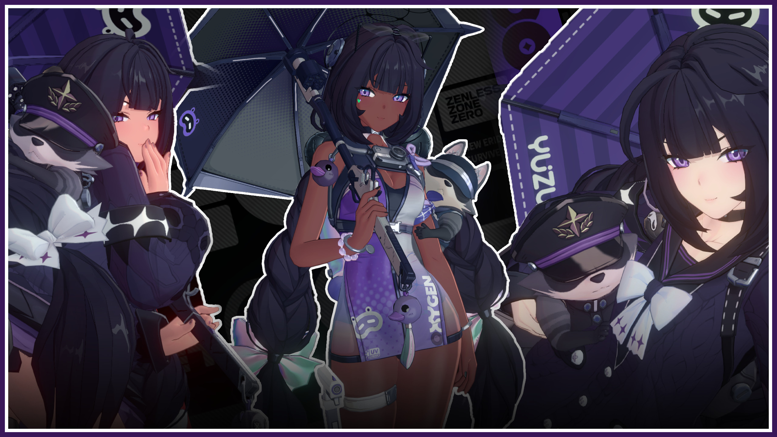 Goth Girl Yuzuha Mod for Zenless Zone Zero | ZZZ Mods