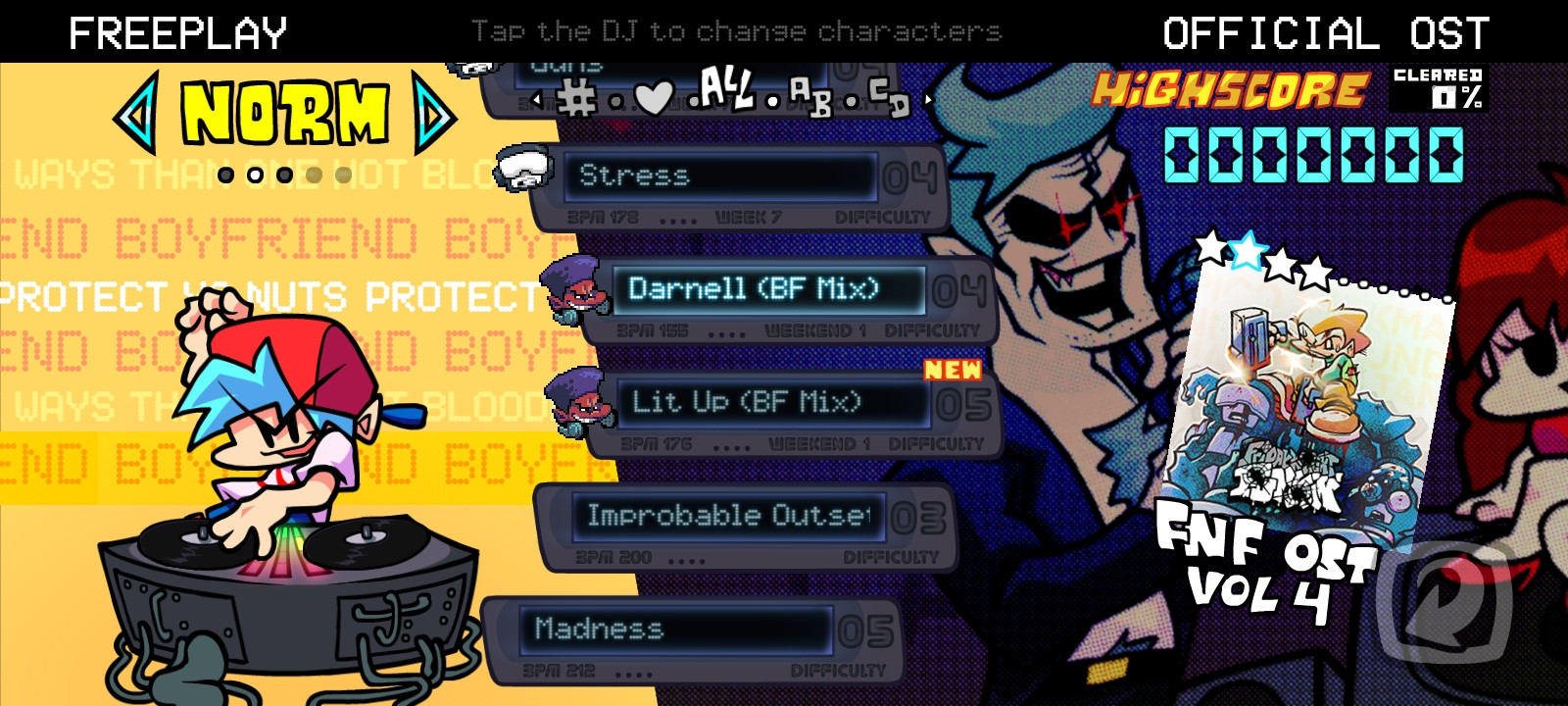 Tricky old version but is new texture Mod for Friday Night Funkin ...