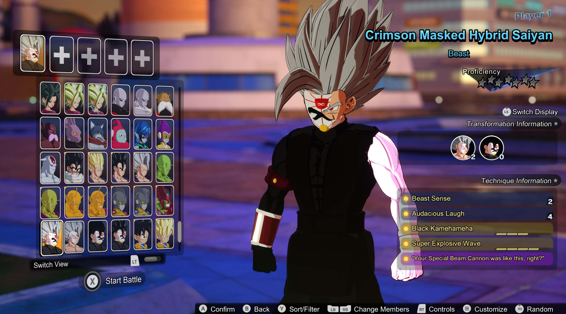 Lenon's Crimson Masked Gohan Black Re-Imagined Mod for Dragon Ball ...