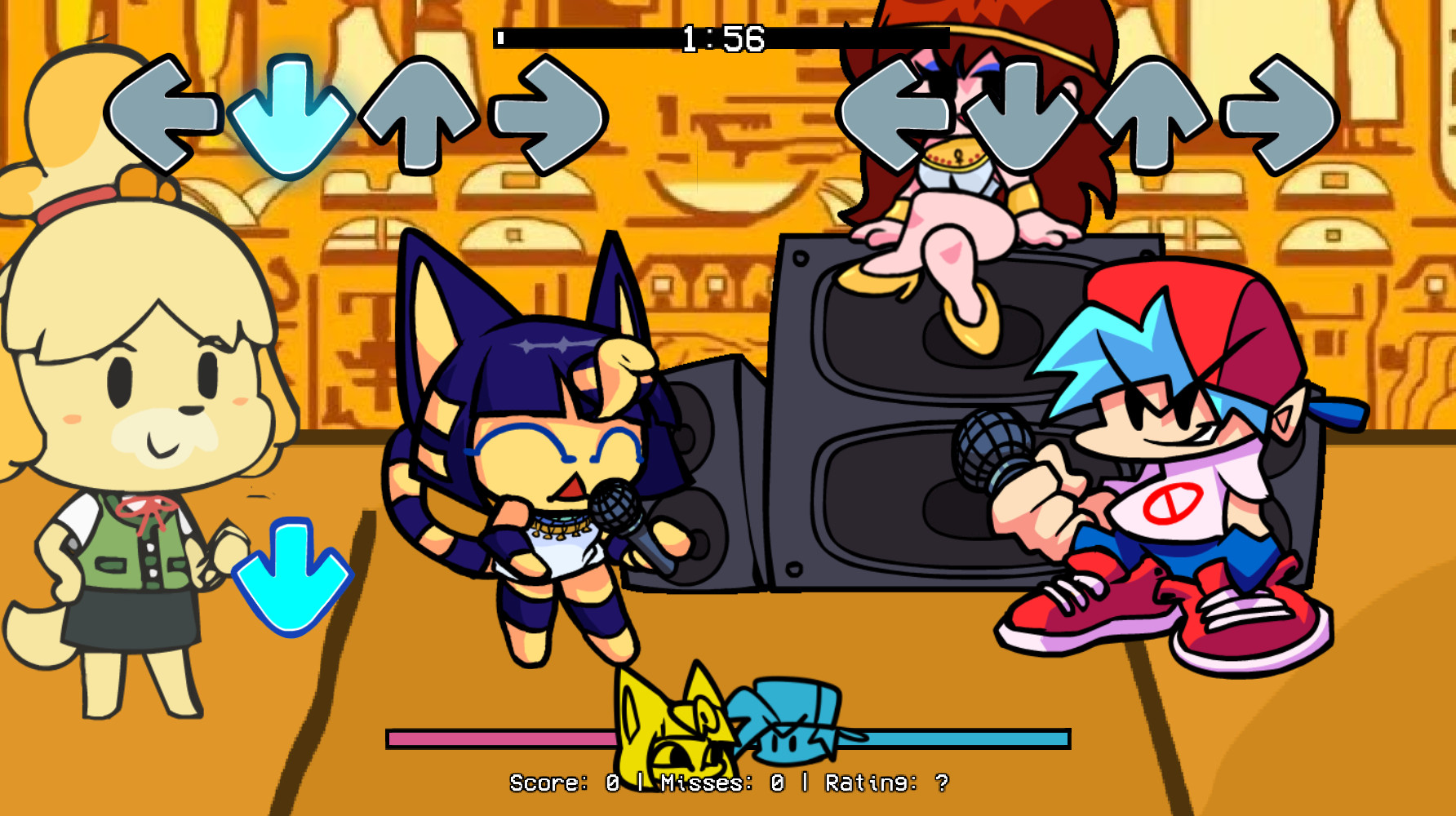 VS Ankha: Expanded Mod for Friday Night Funkin' | FNF Mods