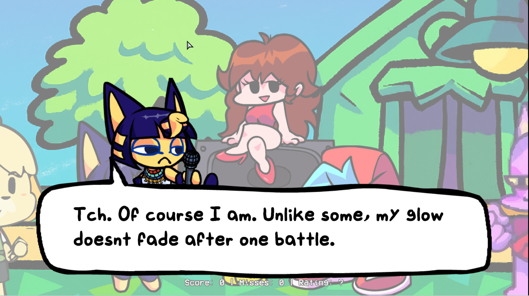 VS Ankha: Expanded Mod for Friday Night Funkin' | FNF Mods