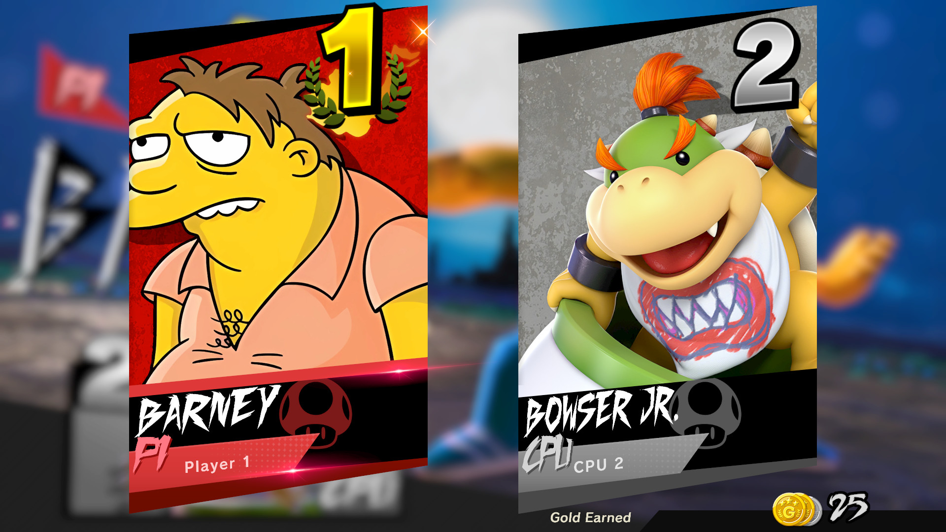 HD Clean UI for Barney Mod for Super Smash Bros. Ultimate | SSBU Mods