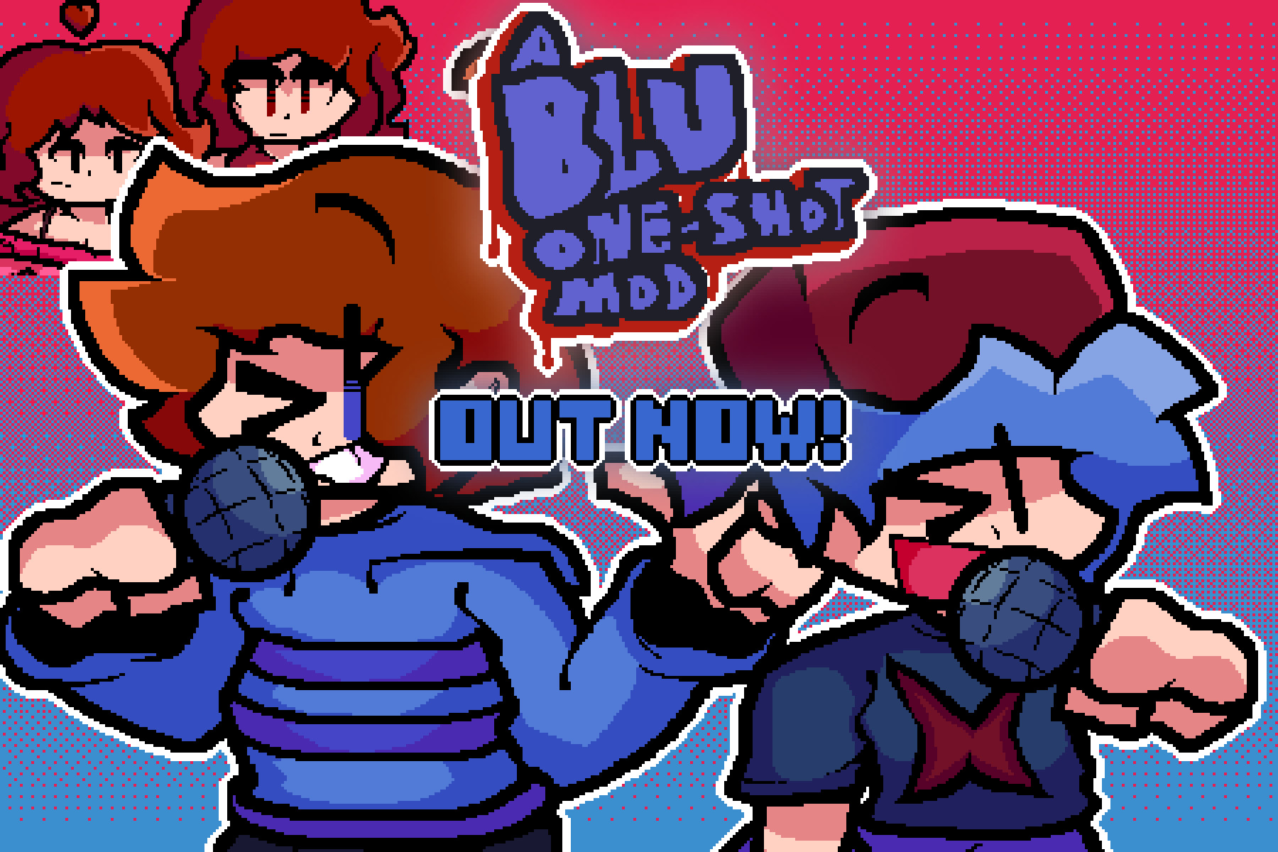 A Blu OneShot Mod Mod for Friday Night Funkin' | FNF Mods