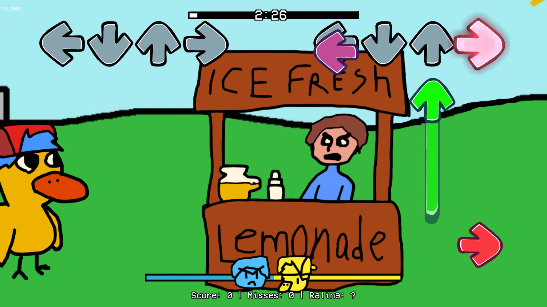 Duck song in FNF Mod for Friday Night Funkin' | FNF Mods