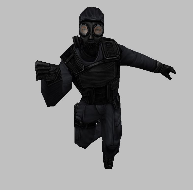 Transparent goggles SAS Mod for Counter-Strike 1.6 | CS1.6 Mods