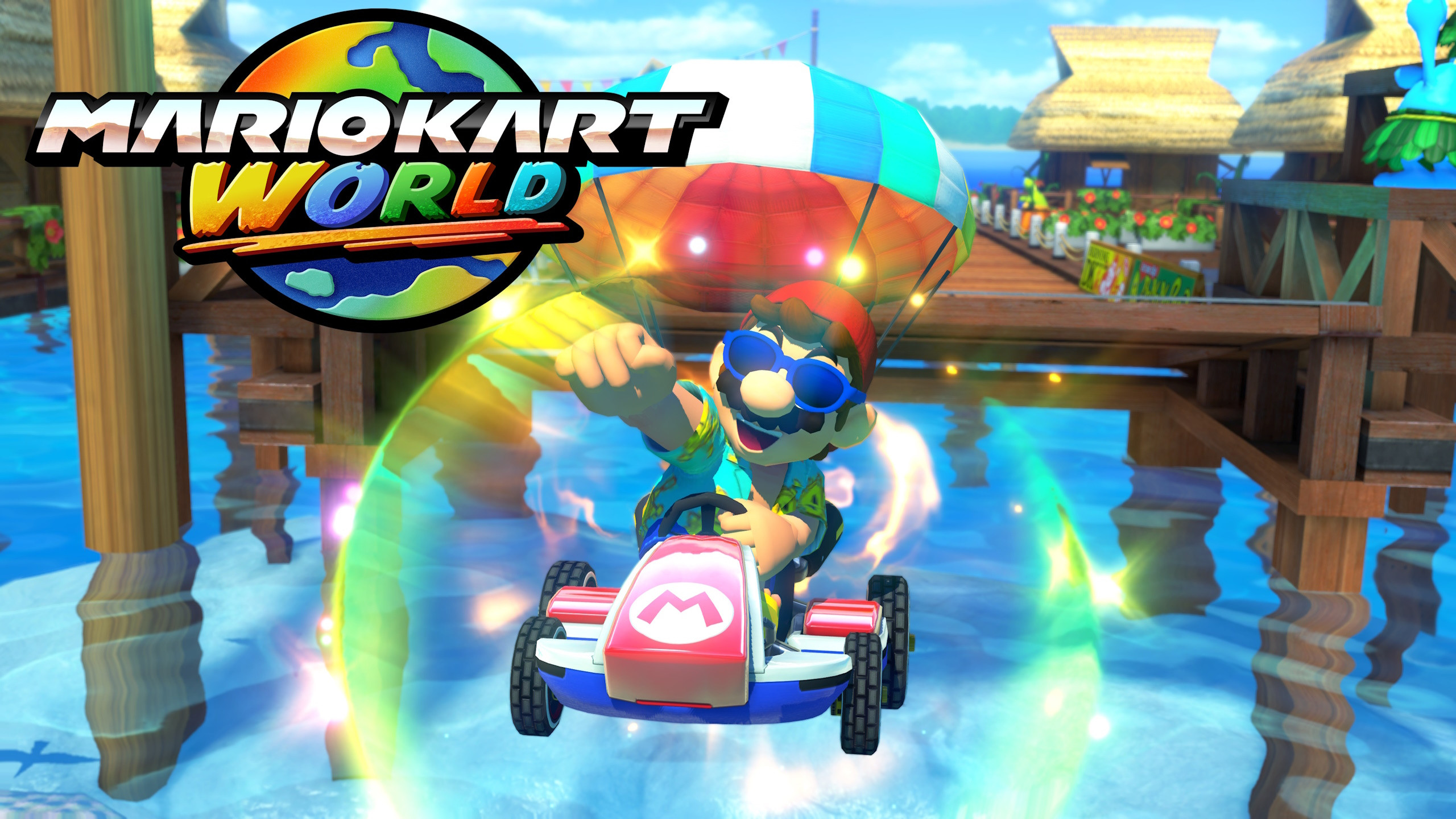 Mario Sunshine (Mario Kart World) Mod for Mario Kart 8 Deluxe | MK8D Mods