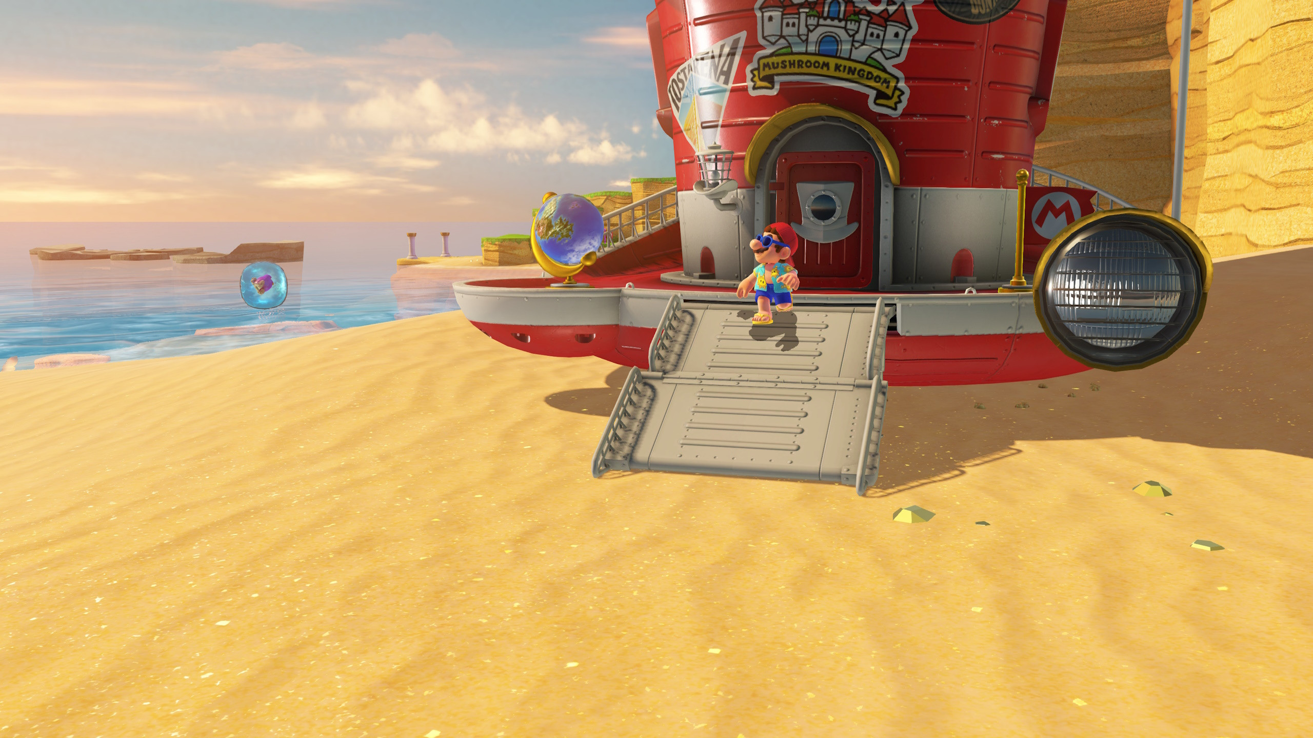 Mario Sunshine (Mario Kart World) Mod for Super Mario Odyssey | SMO Mods