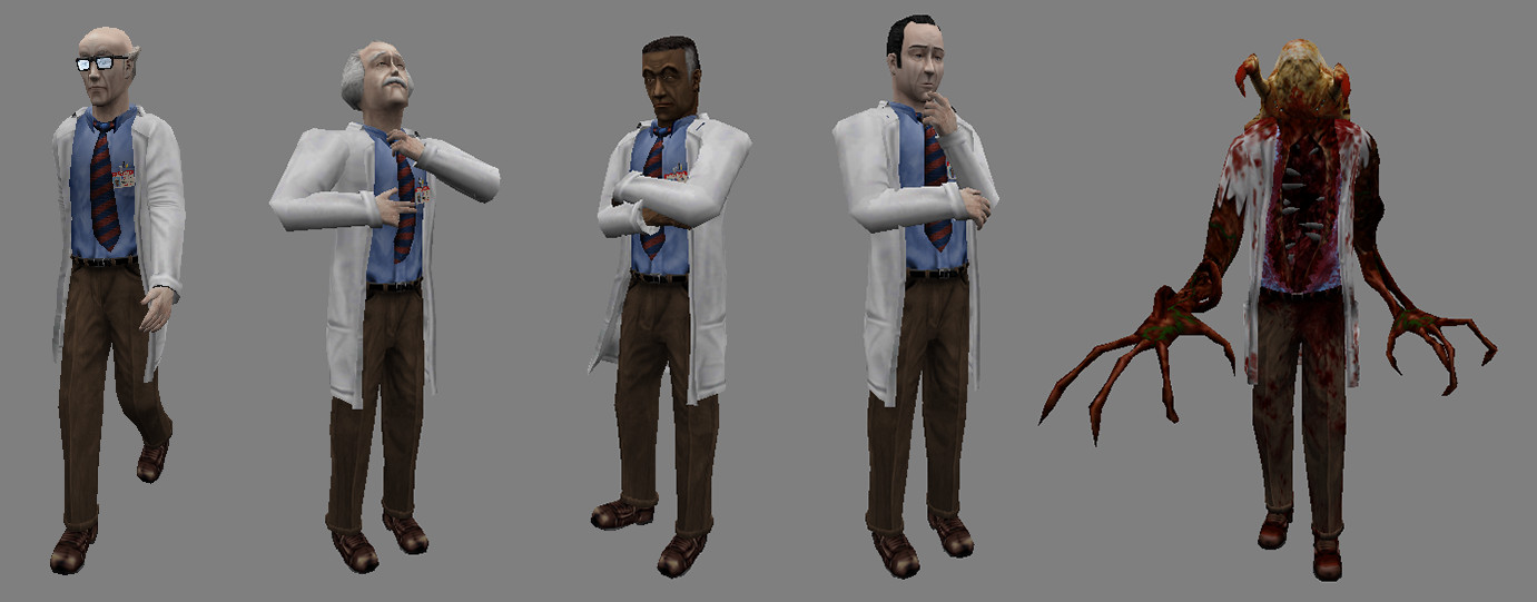 Scientists with Brown Trousers for Sven Co-op Mod for Sven Co-op | SC Mods