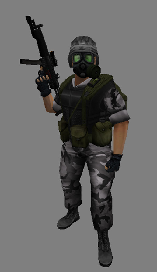 HGrunt with White Helmet for Sven Co-op Mod for Sven Co-op | SC Mods