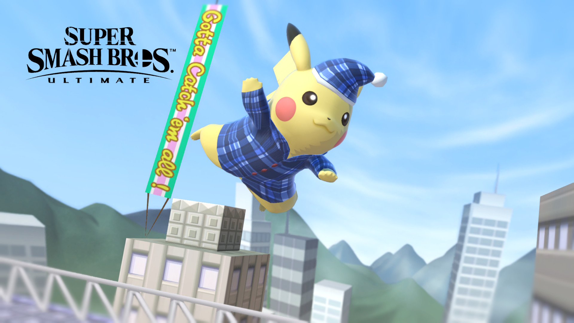 Pajamas Pikachu Mod for Super Smash Bros. Ultimate | SSBU Mods