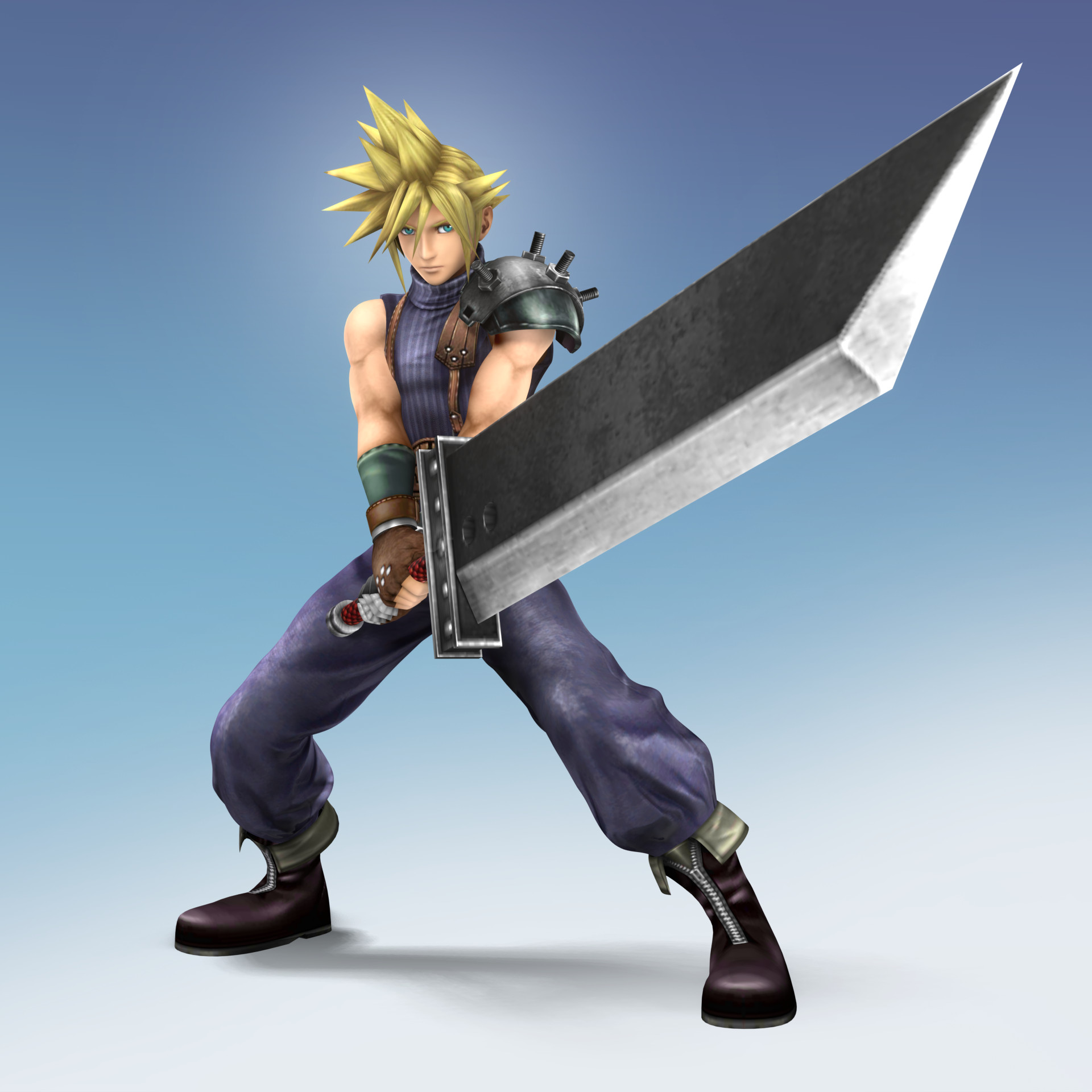 Cloud Ultimate Pose Cosmetic Pack v4 Mod for Super Smash Bros. Brawl ...