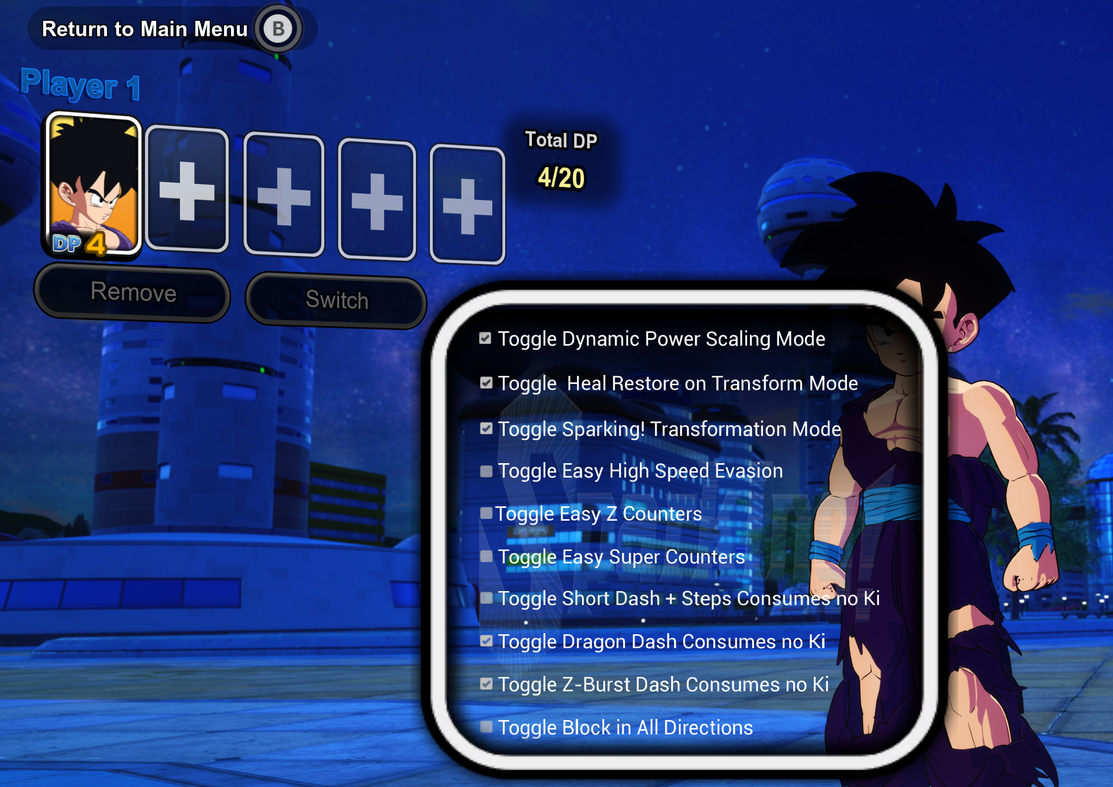 BasicNoob's In-Game Mod Menu Mod for Dragon Ball: Sparking! ZERO | DBSZ ...