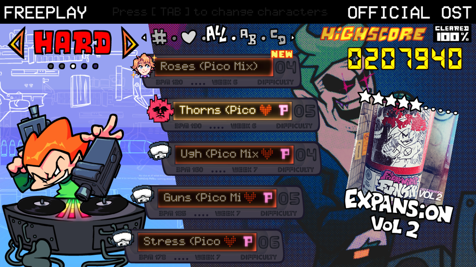 THORNS (PICO MIX) CHARTED Mod for Friday Night Funkin' | FNF Mods