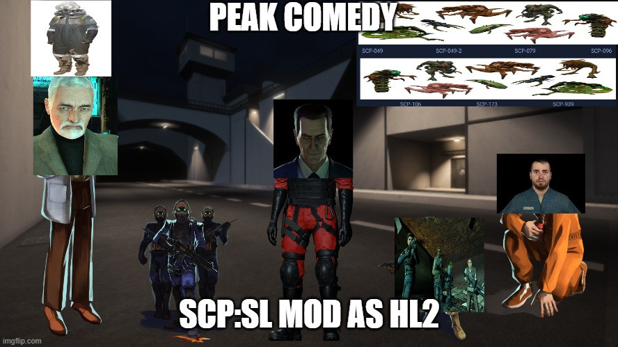 HL2 text modifier for SCP:SL Mod for SCP: Secret Laboratory | SCP Mods