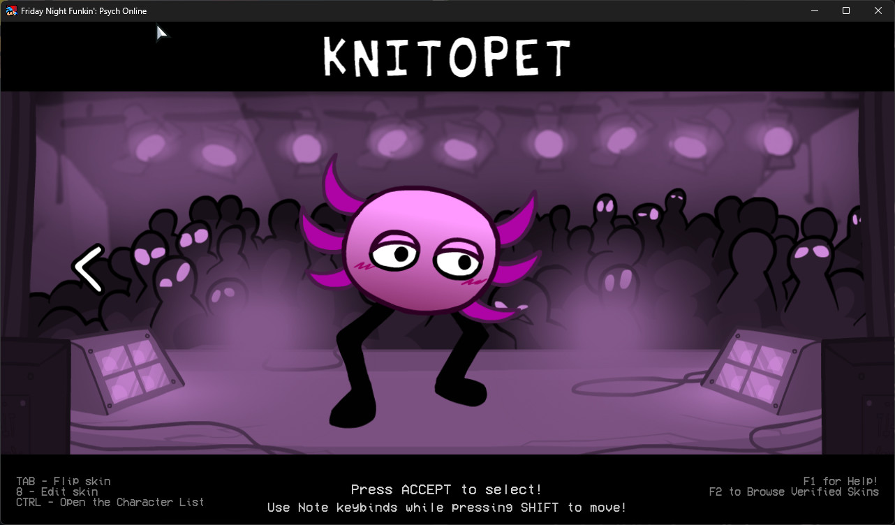 Kinito skin Psych Online Mod for Friday Night Funkin' | FNF Mods