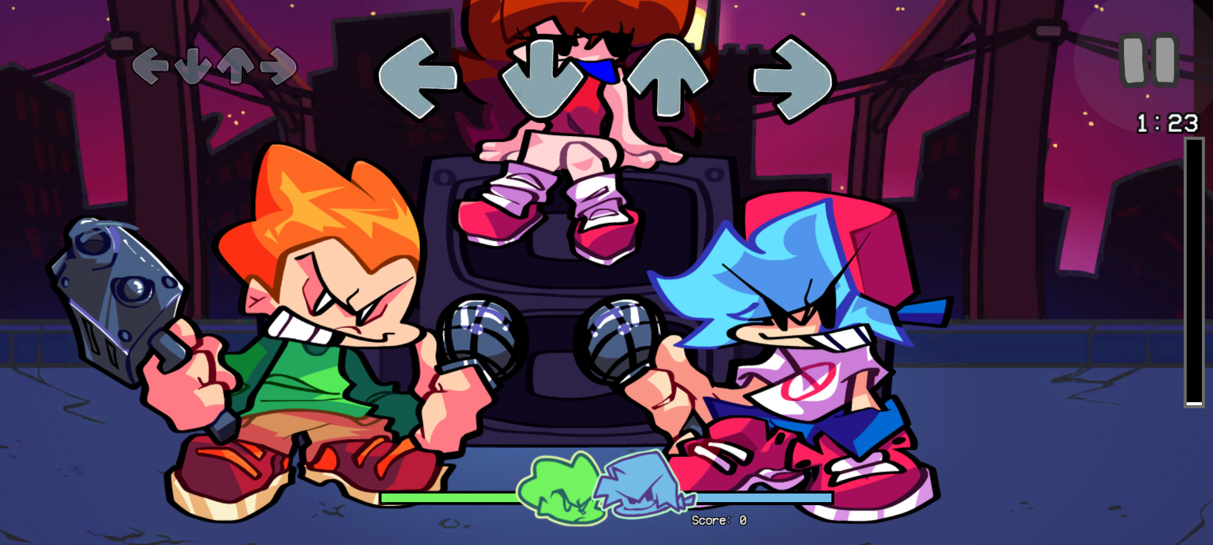 Z3mp Skins V Slice Port Mod for Friday Night Funkin' | FNF Mods