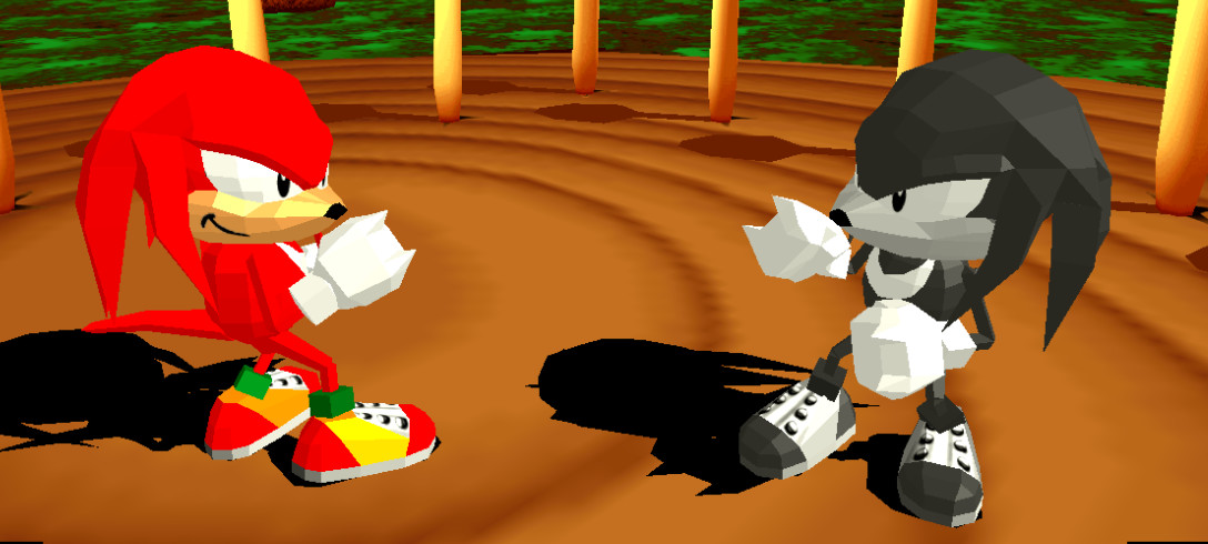 Beta Knuckles Mod for Sonic The Fighters | STF Mods